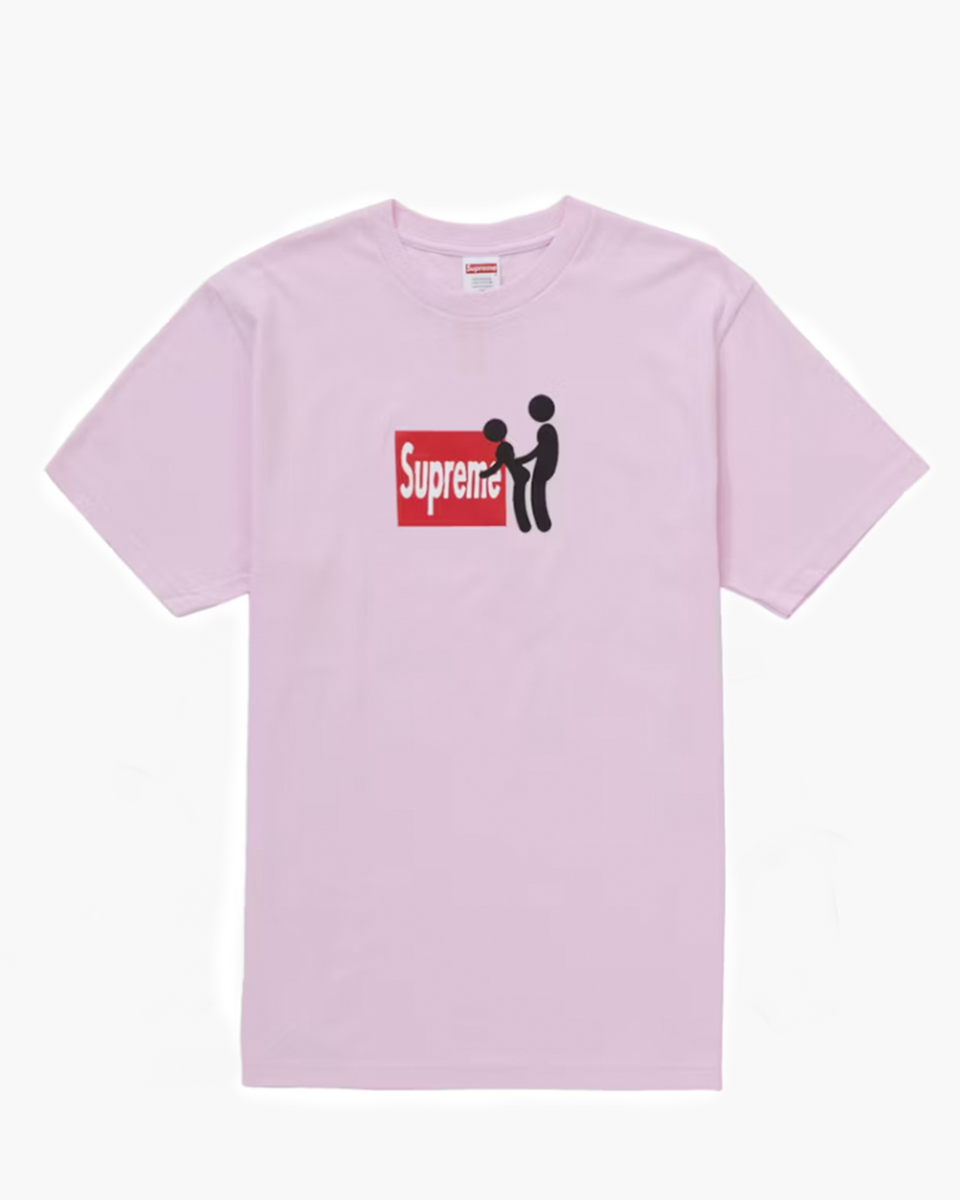 Supreme Stick Tee Pink FW25 | The Sneaker Store
